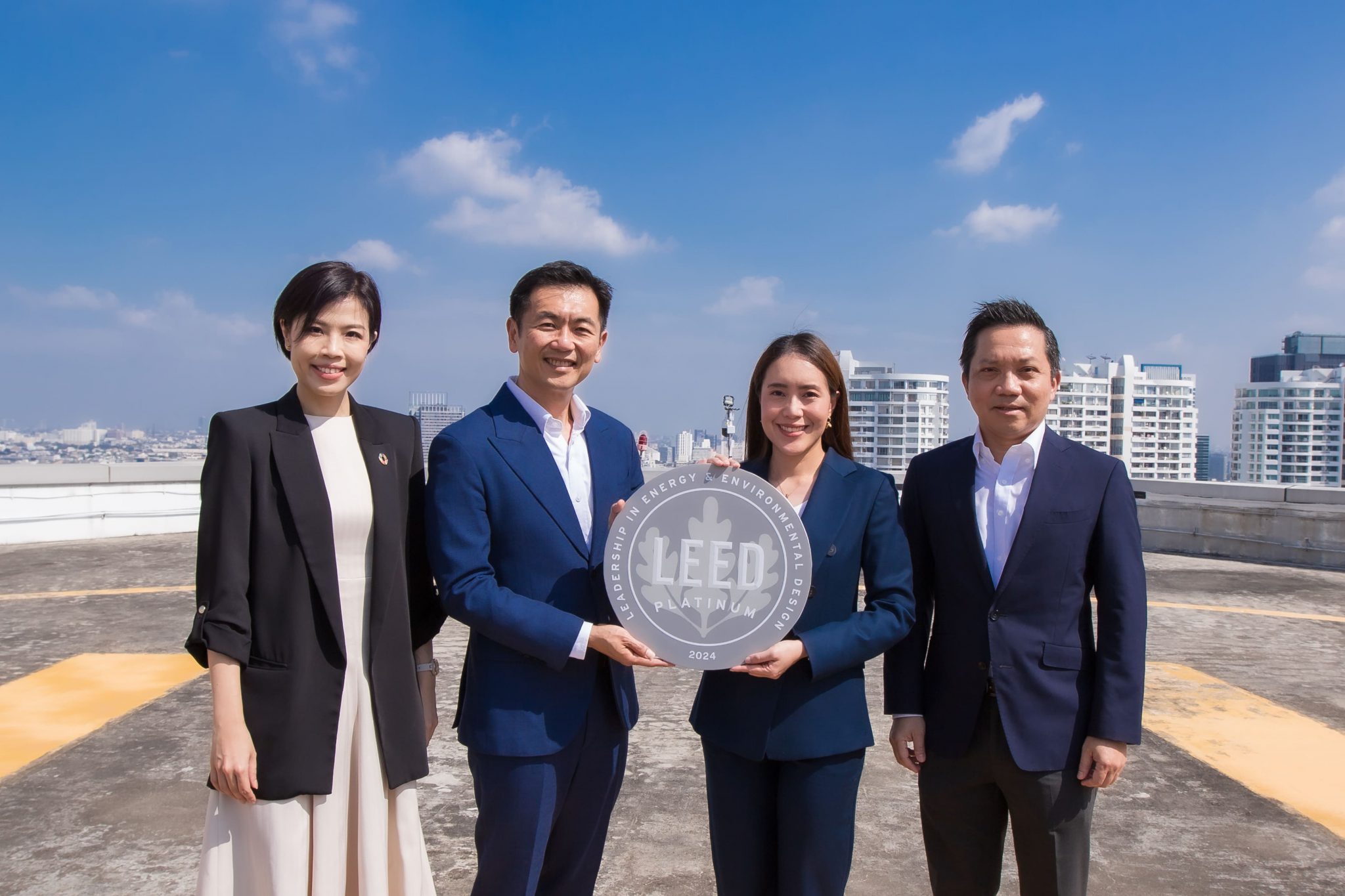 Rasa Tower is the first building in Thailand to receive the latest ...